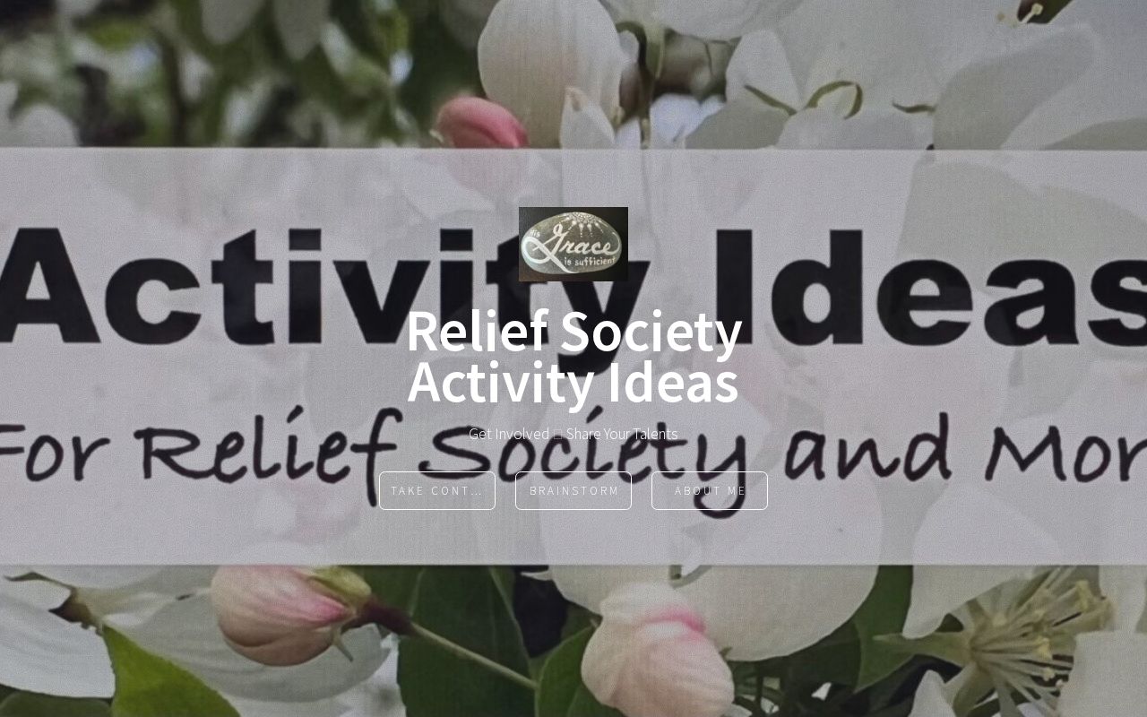 Relief Society Activity Ideas